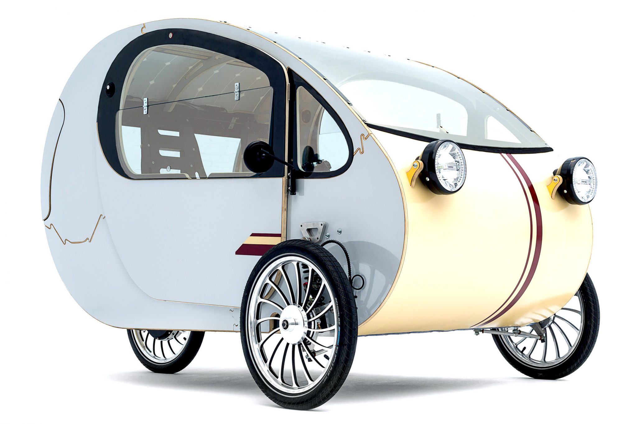 Überdachte Fahrräder Pedelecs – Vierrad Fahrrad – Quadro 4 Wheel ...